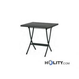 Tavolo pieghevole Hermes 80 Rd Italia h12345