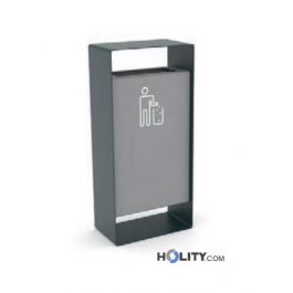 Cestone per i rifiuti per spazi pubblici h516_01