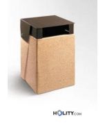 Cestone porta rifiuti per spazi pubblici h287_105