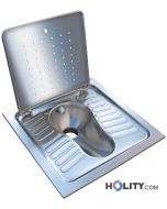 Vaso alla turca in acciaio h679_02